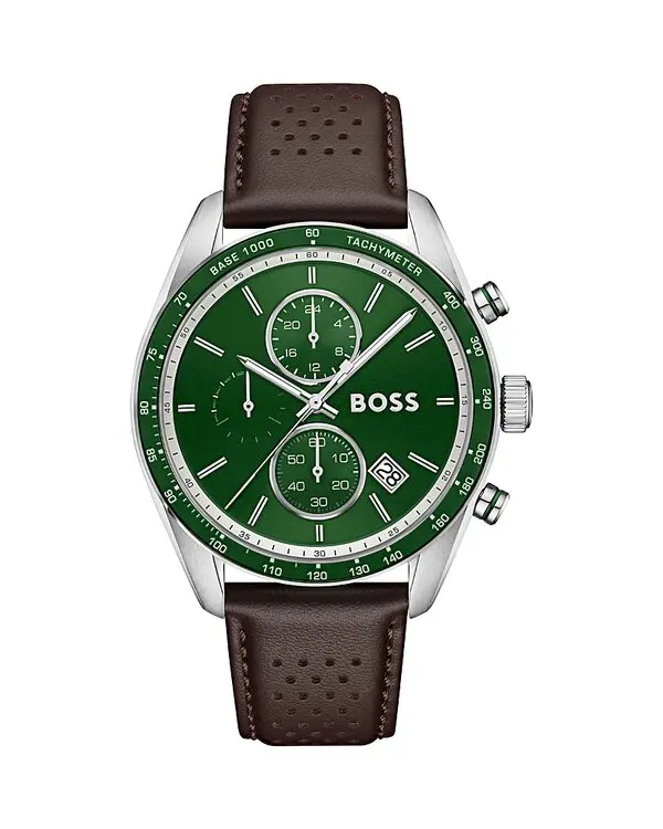 Hugo Boss Grand Prix Chronograph, 44.5mm - Green