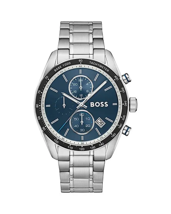 Hugo Boss Grand Prix Chronograph, 44.5mm - Blue
