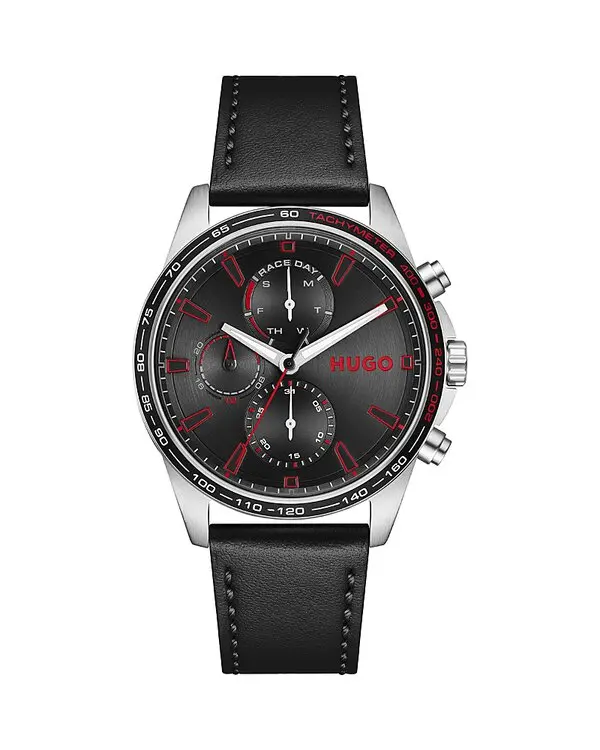 Hugo Boss Drift Watch, 43mm - Black