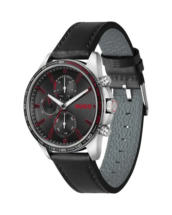 Hugo Boss Drift Watch, 43mm - Black