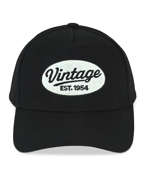 Vintage Havana Vintage Trucker Hat - Black