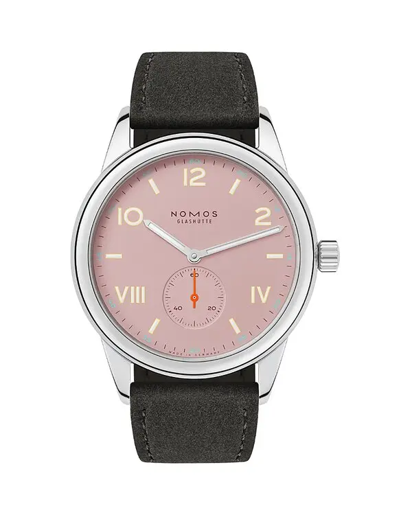 NOMOS GLASHUTTE Club Campus 38 Full Rose Watch, 38.5mm