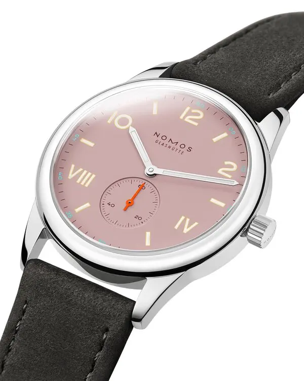 NOMOS GLASHUTTE Club Campus 38 Full Rose Watch, 38.5mm