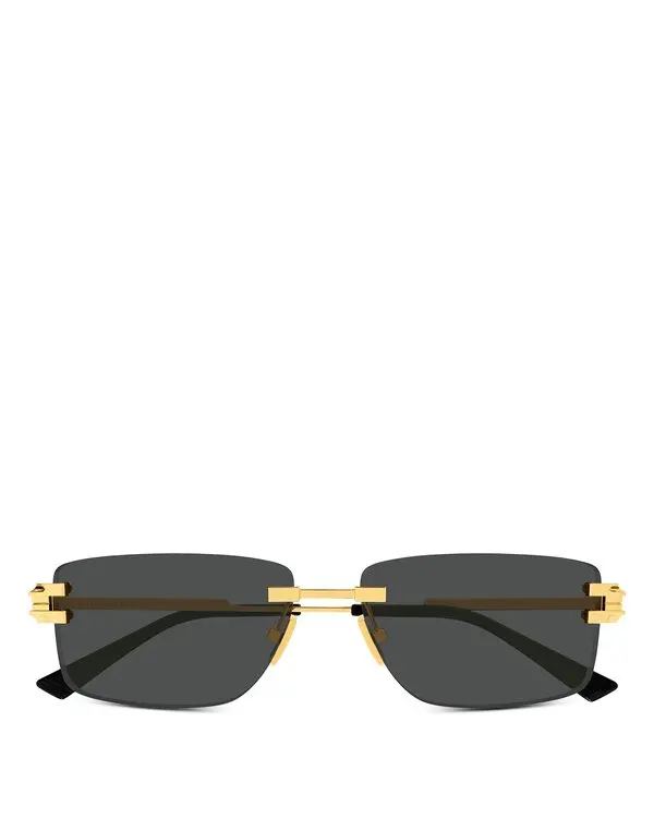 Bottega Veneta Square Sunglasses, 58mm