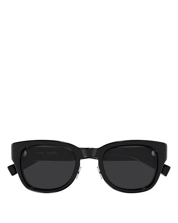 Saint Laurent Rectangular Sunglasses, 50mm