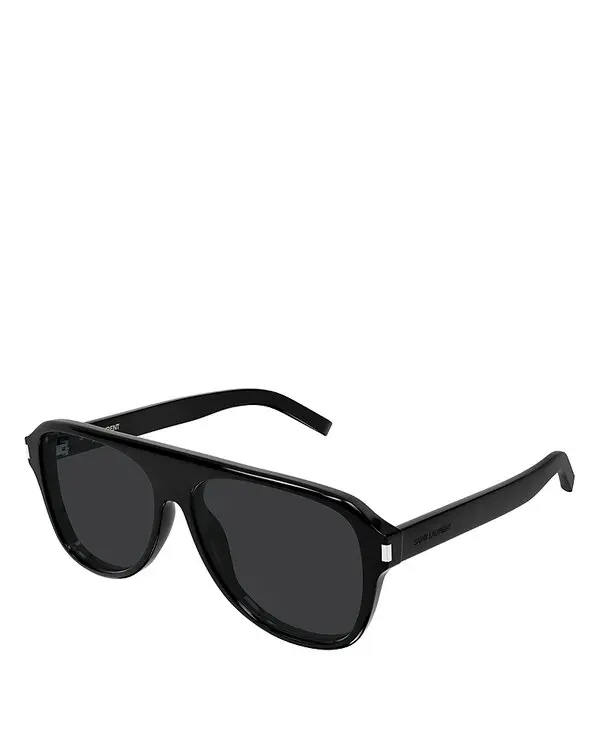 Saint Laurent Pilot Sunglasses, 59mm