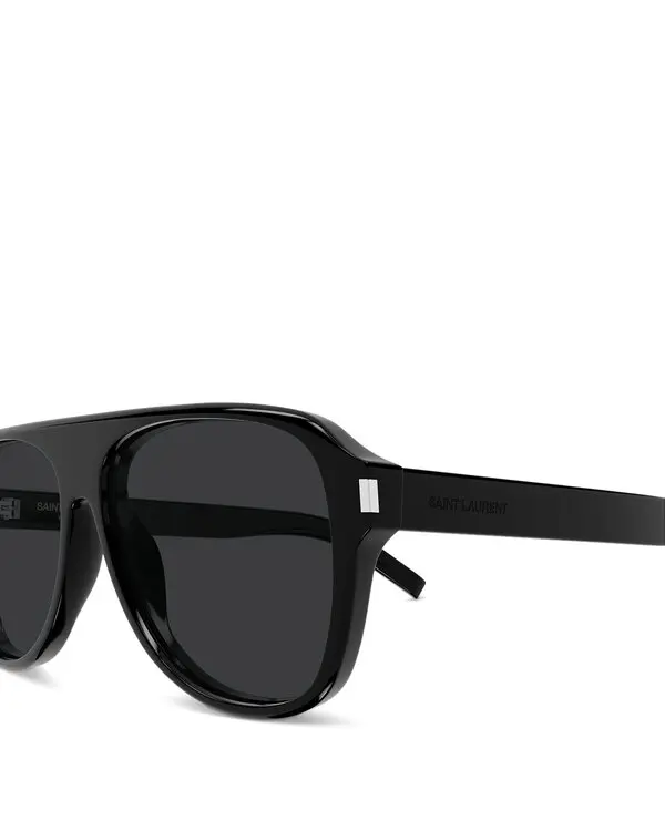 Saint Laurent Pilot Sunglasses, 59mm