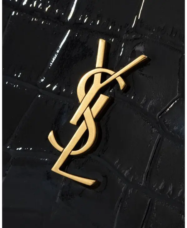 Saint Laurent Cassandre Envelope Chain Leather Wallet