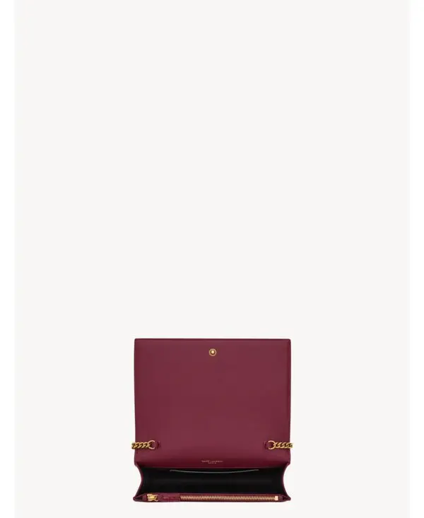 Saint Laurent Cassandre Envelope Chain Wallet