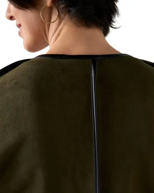LIVERPOOL Collarless Open Front Jacket