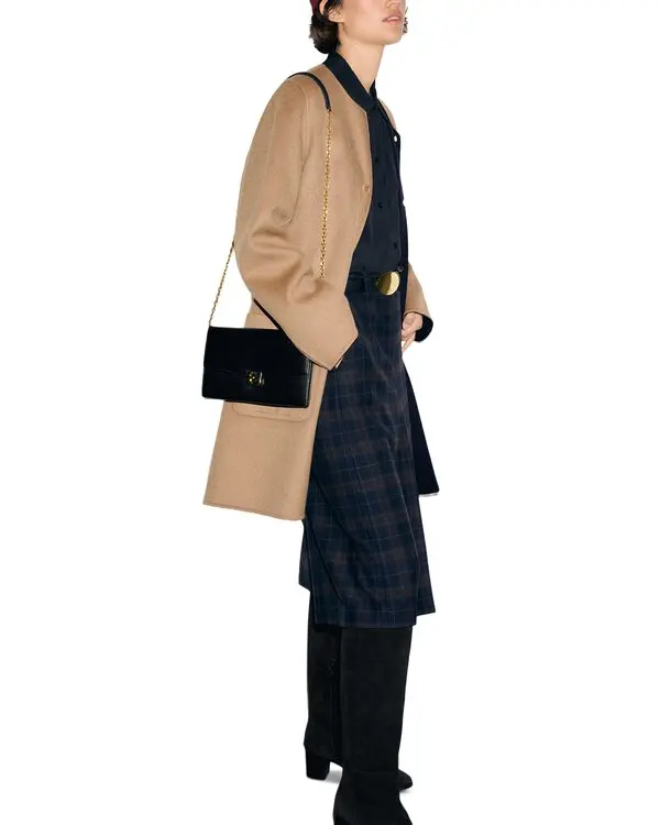 Gerard Darel Anai Wool Double Face Coat