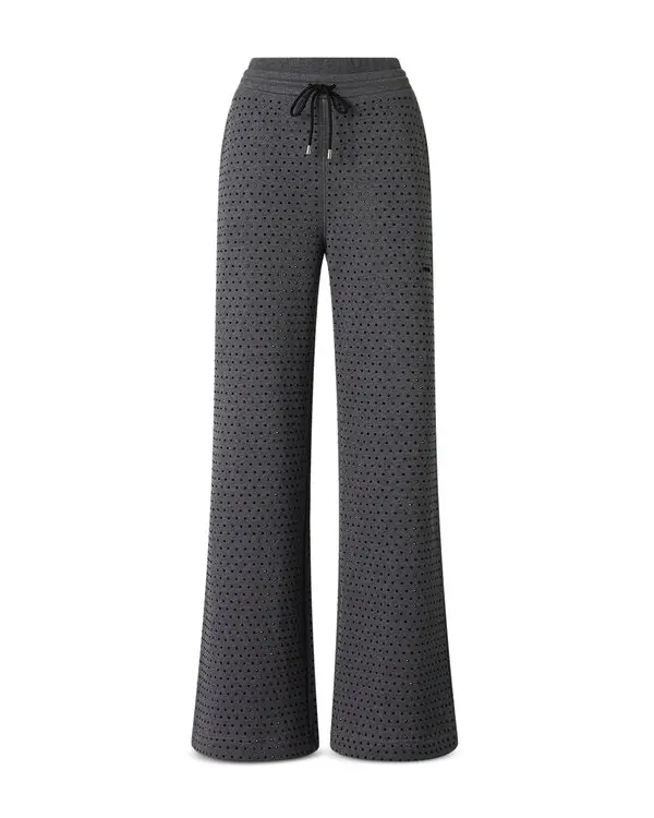 Pinko Cotton Studded Drawstring Pants