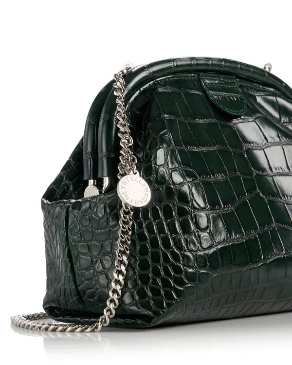 Stella McCartney Falabella Soft Clutch - Forest