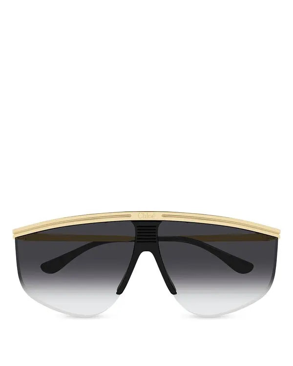 Chloé Shield Sunglasses, 65mm