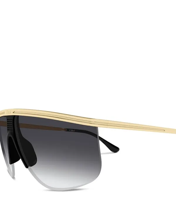 Chloé Shield Sunglasses, 65mm