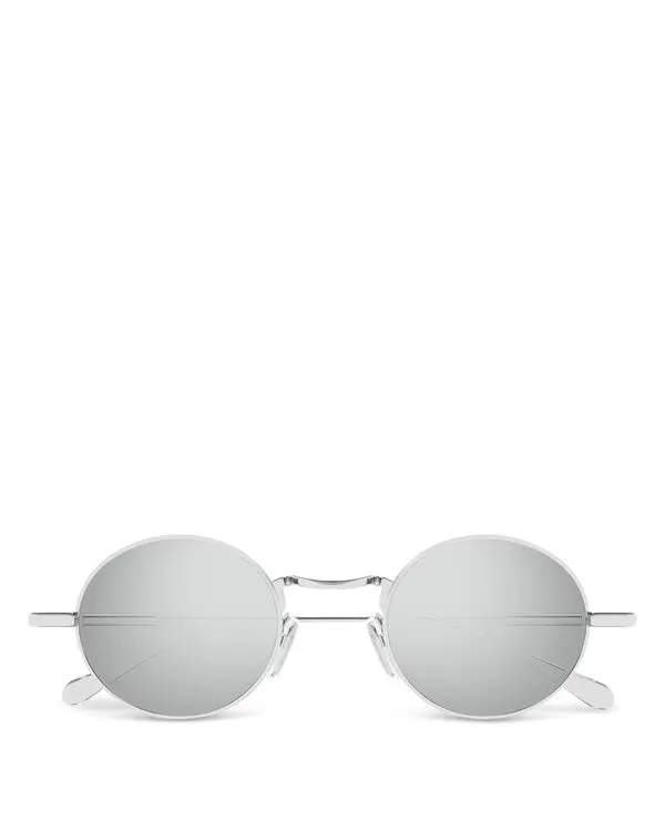 Chloé Round Mirrored Sunglasses, 44mm