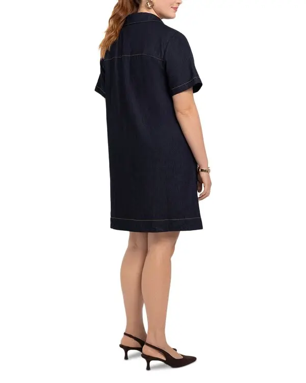 ESTELLE Avah Cotton Collared Dress