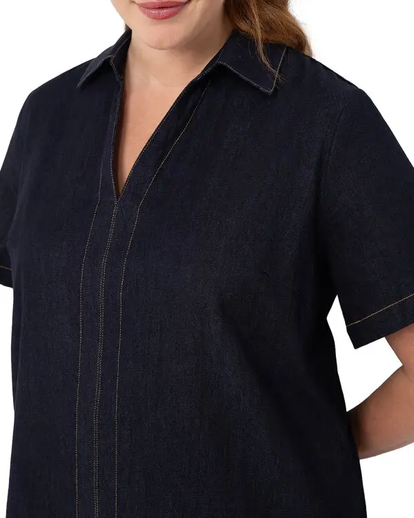 ESTELLE Avah Cotton Collared Dress
