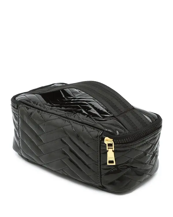 THINK ROYLN Bling Moto Quilted Jewelry Travel Case