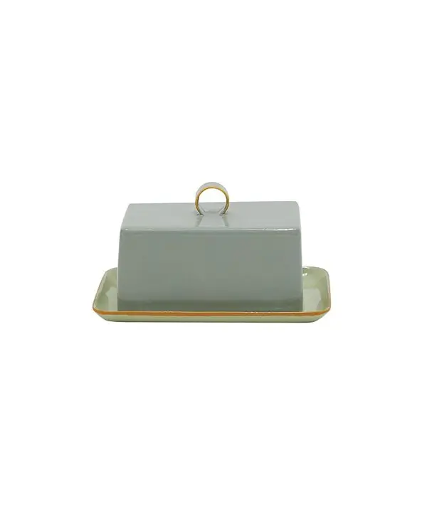 BE HOME Harlow Bright Butter Dish
