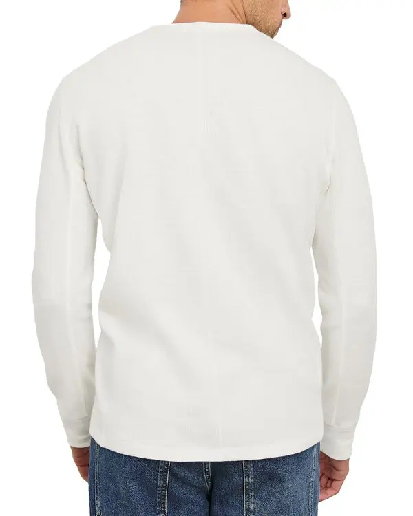 Rails Soto Cotton Blend Knit Henley Sweater