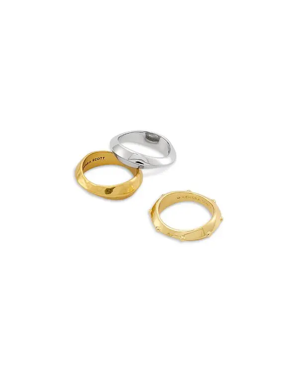 Kendra Scott Oakland Band Rings, Set Of 3