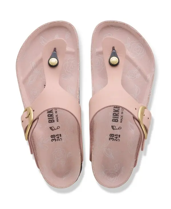 BIRKENSTOCK Gizeh Big Buckle Printed Footbed Sandals