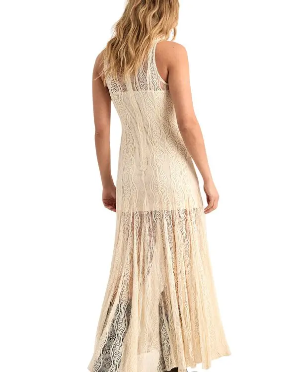 Nasty Gal Lace Godet Hem Maxi Dress