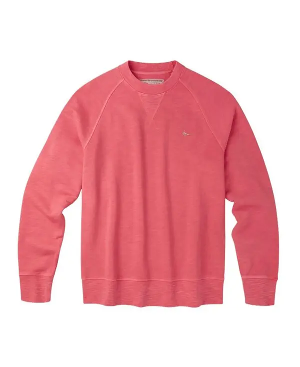 Aubin Garsdale Slub Crew Neck Sweatshirt