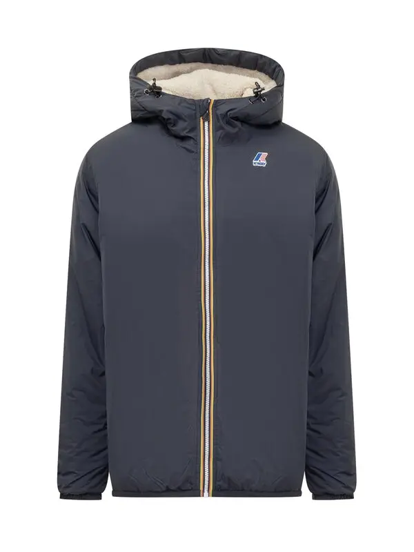 K-WAY Claude 4.0 Water-resistant Down Jacket - Blue Depth