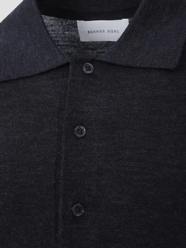 BERNER KUHL Classic Polo Shirt Spring/summer 2026 - Charcoal
