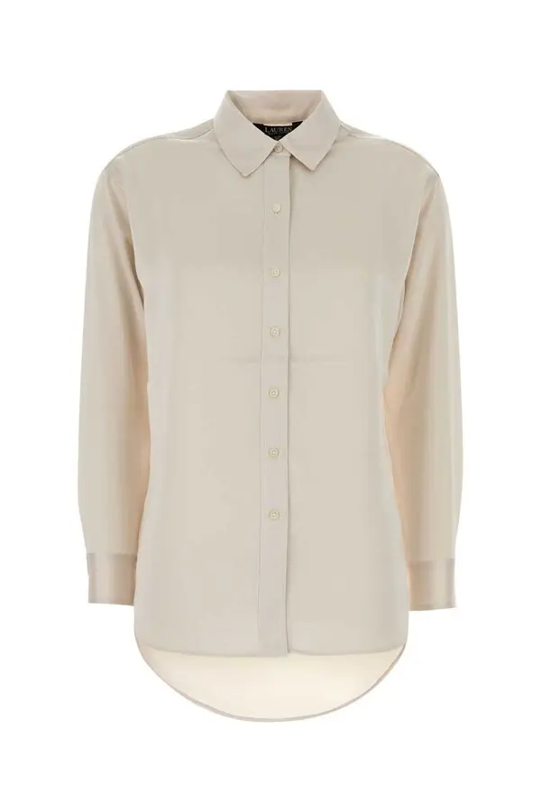 Ralph Lauren Satin Shirt - White