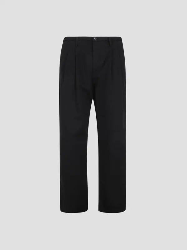 C.P. COMPANY Loose Fit Pants For Effortless Style - Black