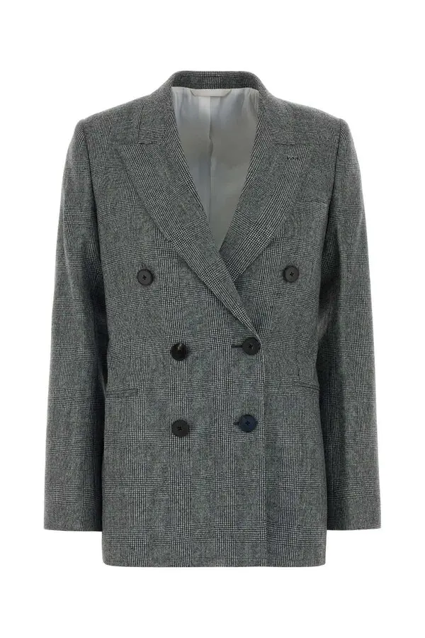 Givenchy Embroidered Wool Flannel Blazer