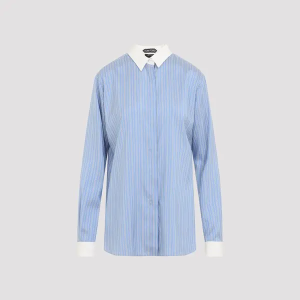 TOM FORD Striped Silk Shirt