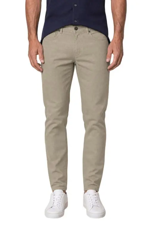 Robert Talbott Fernando Comfort Stretch Linen Blend 5 Pocket - Stone