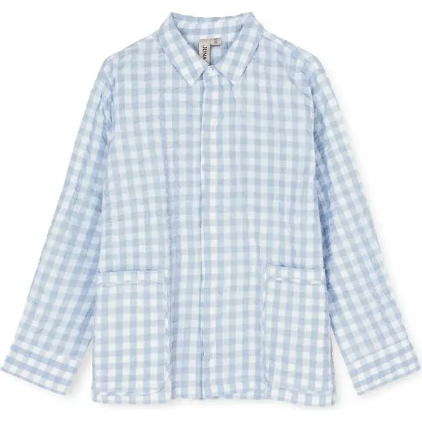 ROSENDAHL DESIGN GROUP Baek And Bolge Bianca Lounge Shirt - Light Blue/white