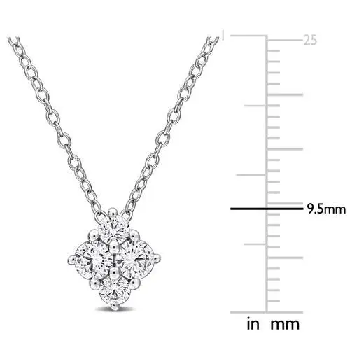 JULIANNA B. Lab-grown Diamond Cluster Necklace