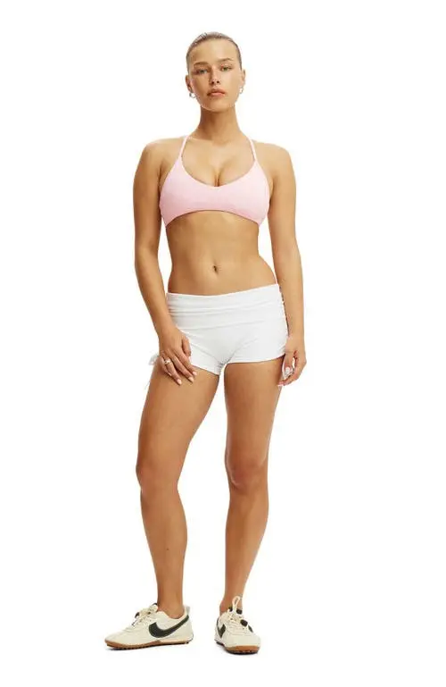 Cotton:on Active Ultra Soft T Bar Crop - Cherry Dream