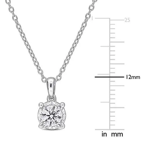 JULIANNA B. 1/2 Ctw Lab-grown Diamond Solitaire Necklace