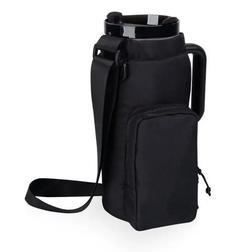 ONIVA Eclipse Tumber Tote With 40oz Stainless Travel Mug - Black