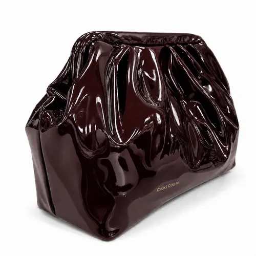 Chuks Collins The Eden Gather Clutch - Fig