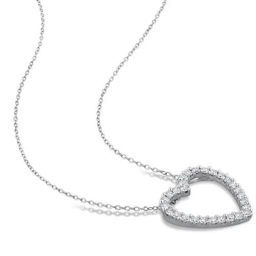 JULIANNA B. Lab-grown Diamond Heart Necklace