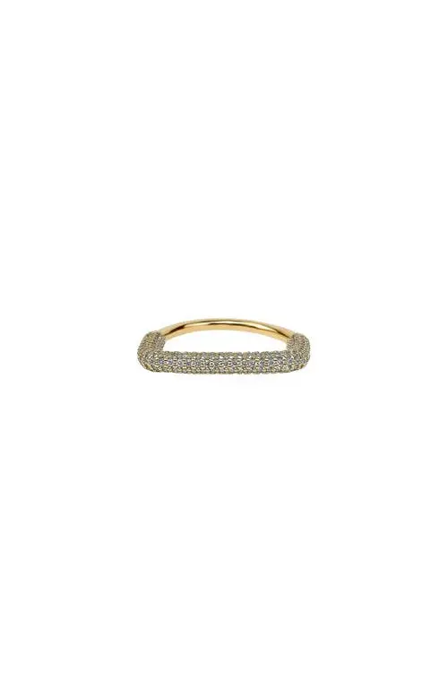 BEARFRUIT JEWELRY Alamoana Dainty Sculpted Ring Trendy Minimalist Statement - Gold