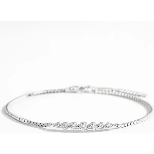 MINT & LILY Classic Arc Bracelet - Silver