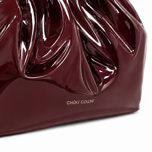 Chuks Collins The Eden Gather Clutch - Pomegranate