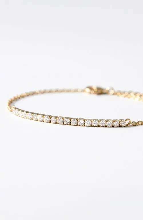 MINT & LILY Petite Line Bracelet - Gold