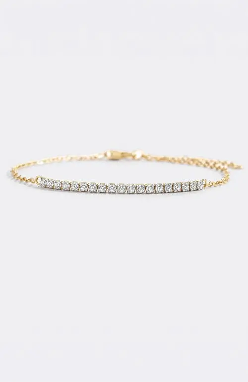 MINT & LILY Petite Line Bracelet - Gold