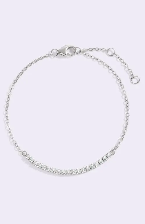 MINT & LILY Petite Line Bracelet - Silver