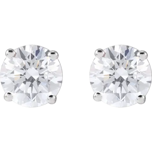 IVY & PEARL CO. 4 Ct Lab-grown Diamond Stud Earrings In 14k Gold